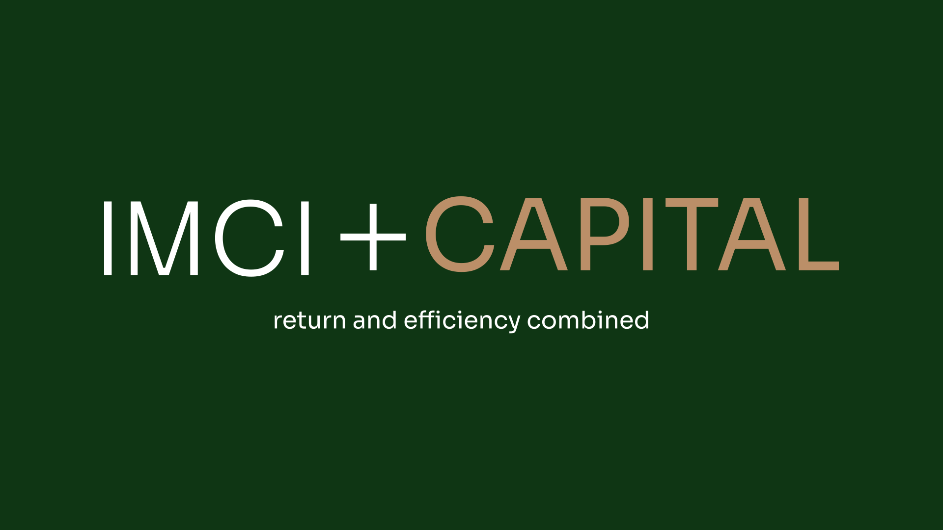 IMCI Capital | IMCI Capital